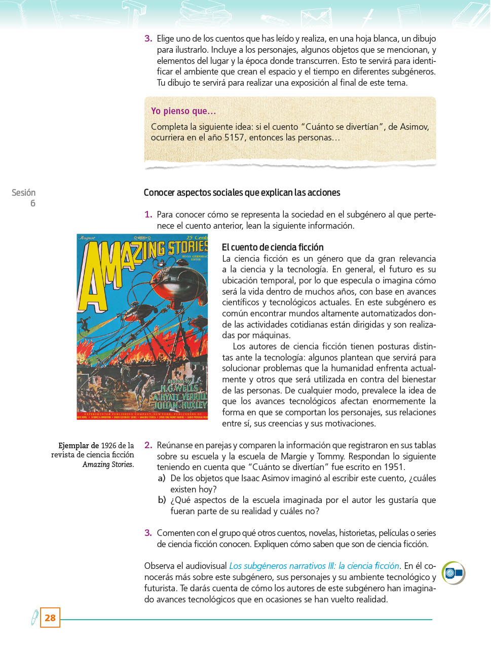 ¿Cuáles son los elementos de la ciencia ficción? - We School